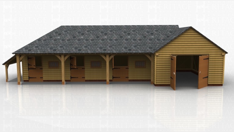 Traditional Oak Barns | Oak Framed Buildings | EHBP